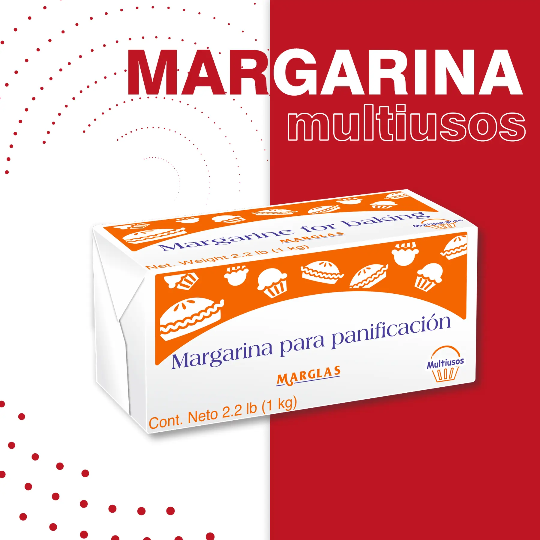 Margarina Marglas Multiusos - G2 Products Inc