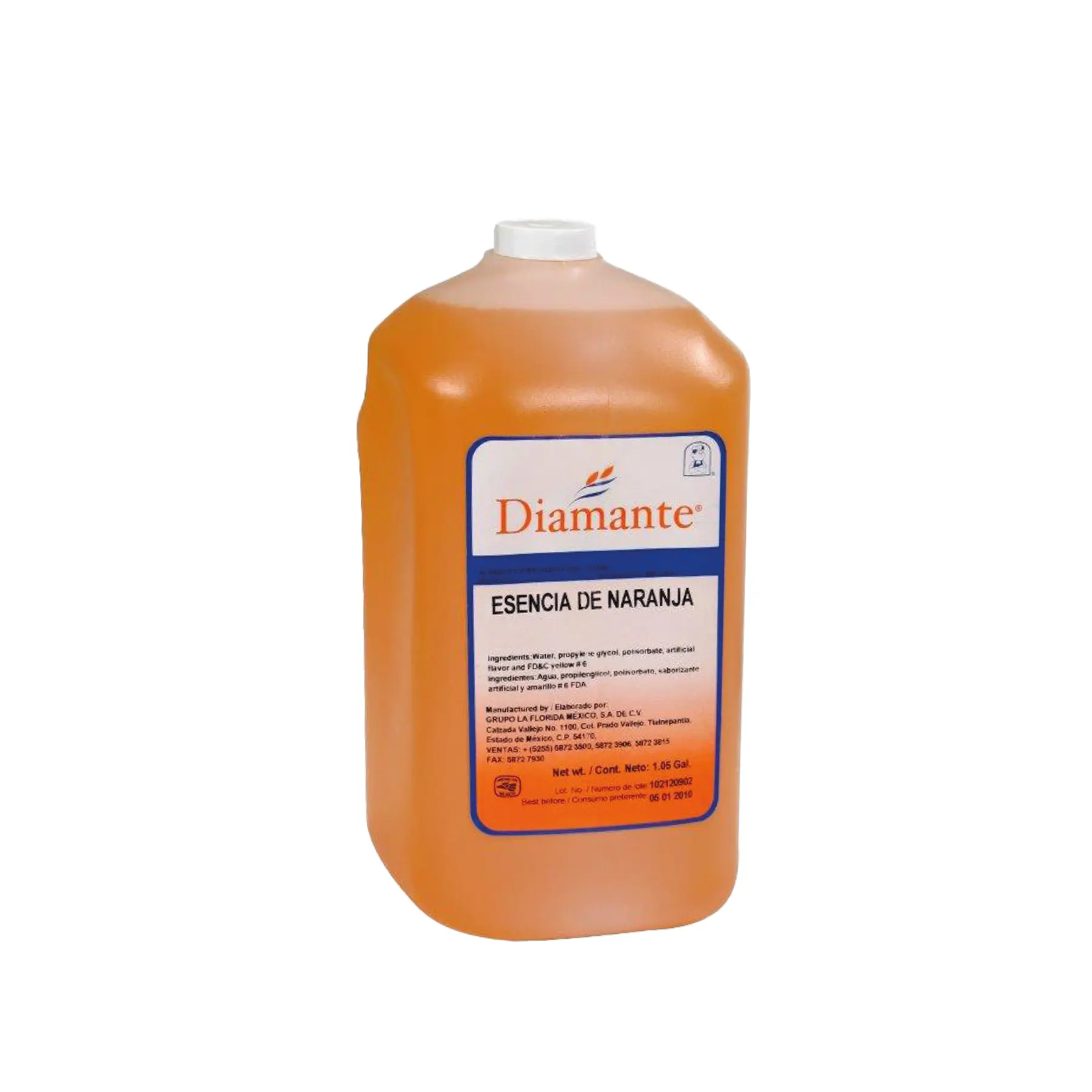 Diamante Orange Flavored Essence 4/135 oz - G2 Products Inc