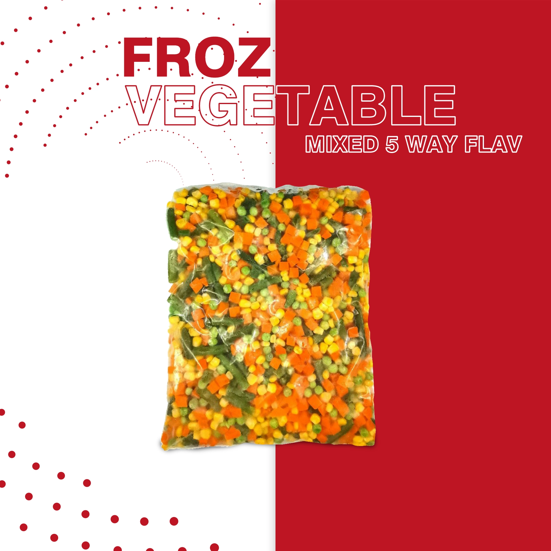 Froz Vegetable Mixed 5 Way Flav - G2 Products Inc